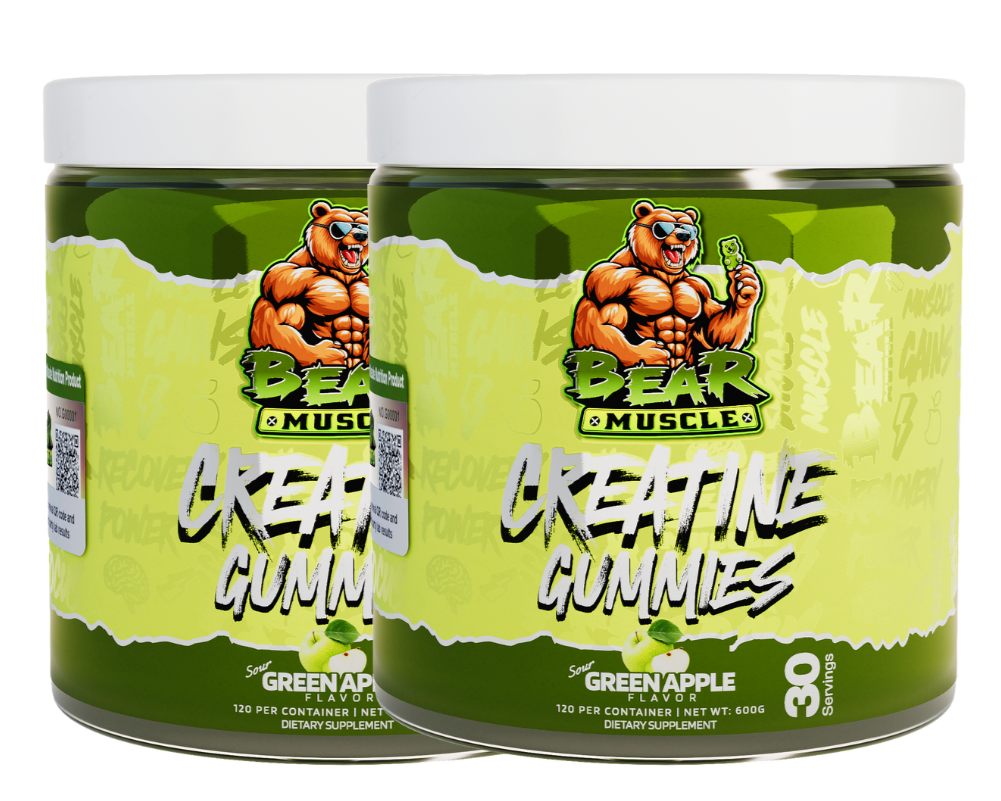 Bear Muscle Creatine Gummies – Bear Muscle Nutrition