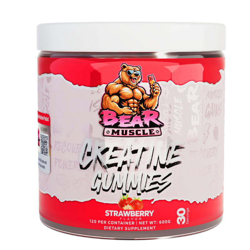 Bear Muscle Creatine Gummies – Bear Muscle Nutrition